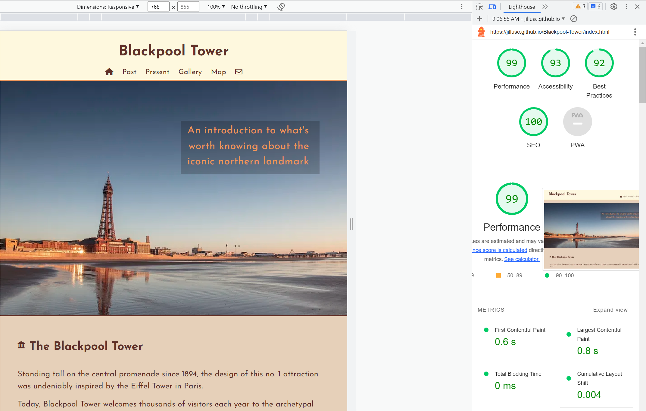 GitHub - jillusc/Blackpool-Tower