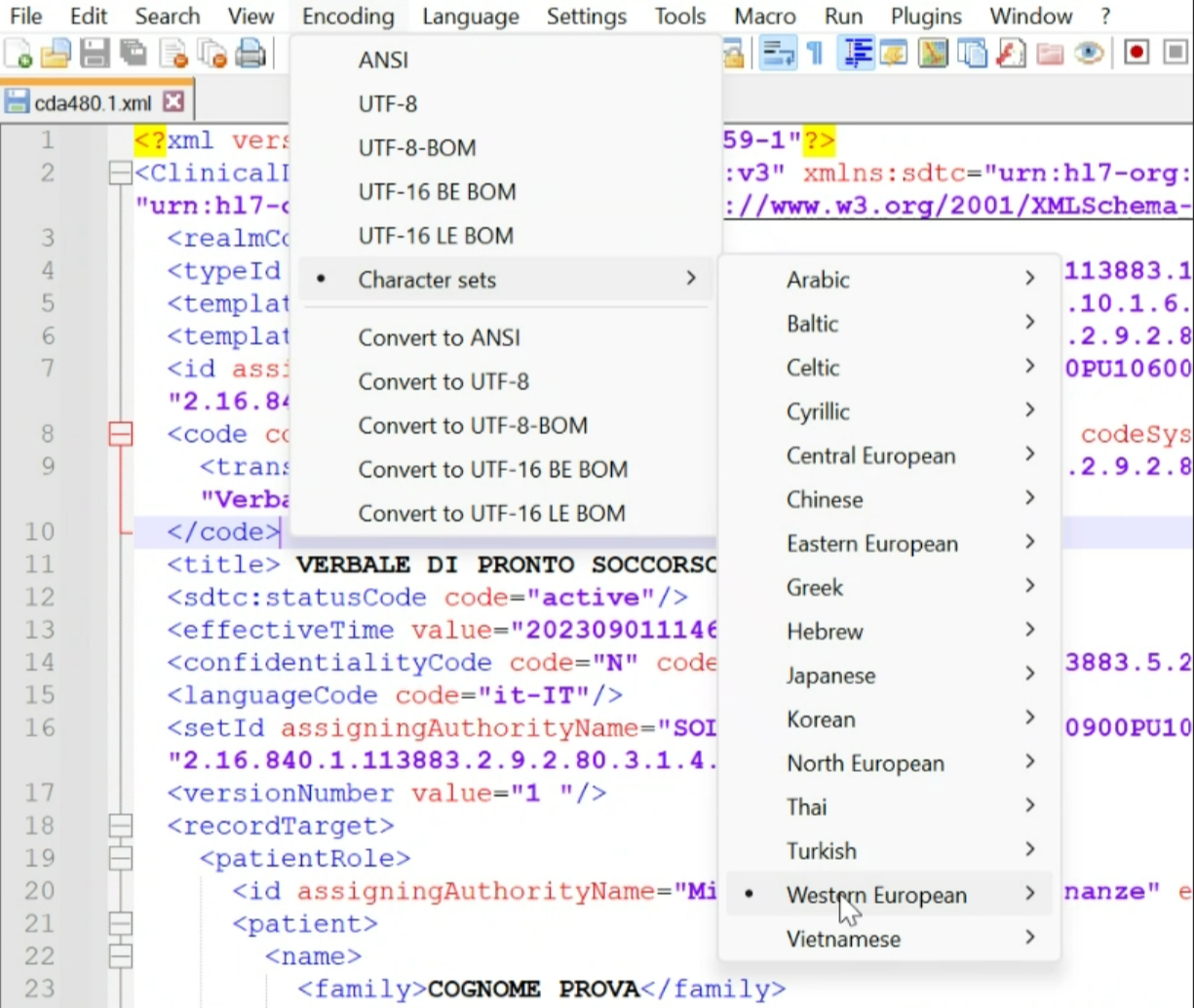 Validazione VPS - Chieirmento nome file CDA · Issue #480 · ministero-salute/it-fse-support · GitHub