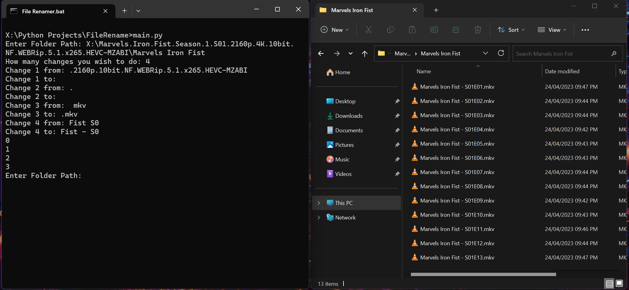 GitHub - SeleneVamp/FileName-Changer: This is a program that will ...