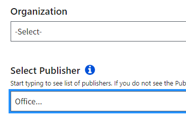 redesign Select Publisher field in Inventory new dataset form · Issue ...