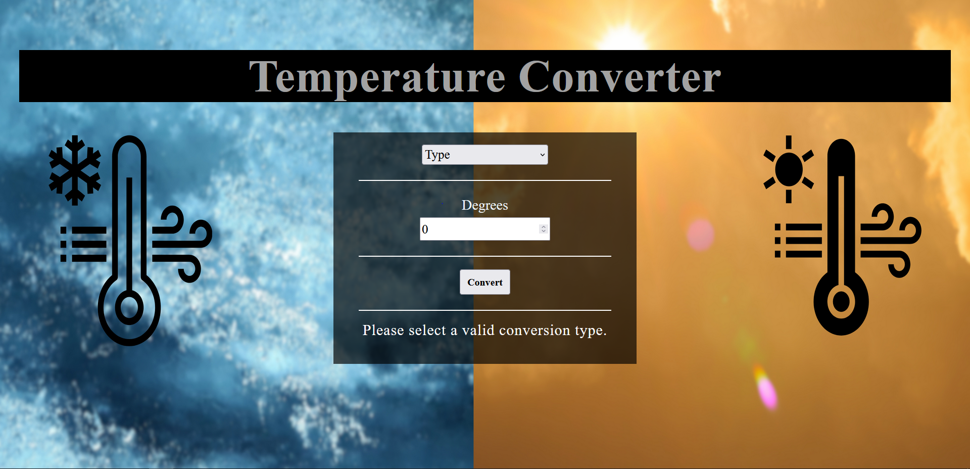GitHub - iamtheamit/OIBSIP-LEVEL-1-TASK-3-: Temperature Converter Website: Convert and Check ...