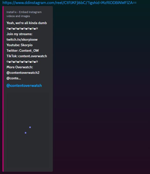 Posts are failing to load · Issue #26 · Wikidepia/InstaFix · GitHub