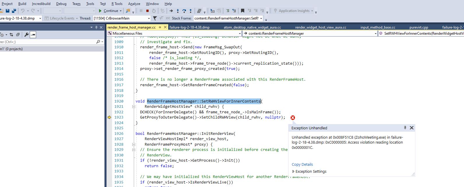 fix: webview crash on iframe removal by alexstrat · Pull Request #18976 ...