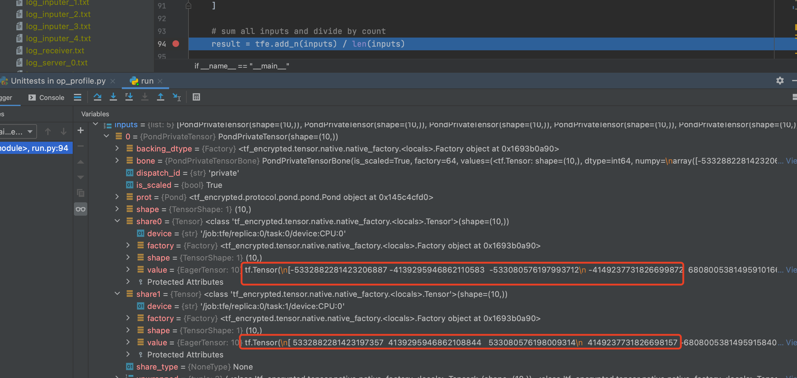 Why I Can See All Secret Shares In One Party · Issue 884 · Tf Encrypted Tf Encrypted · Github