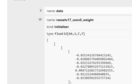 Why the caffe and onnx model weight type is float32 but it looks like a double type · Issue #807 ...