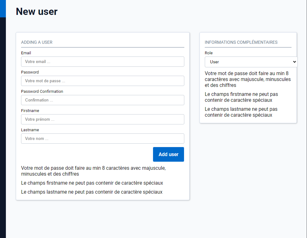 Fix back form errors display · Issue #89 · ESGI-69/cms · GitHub