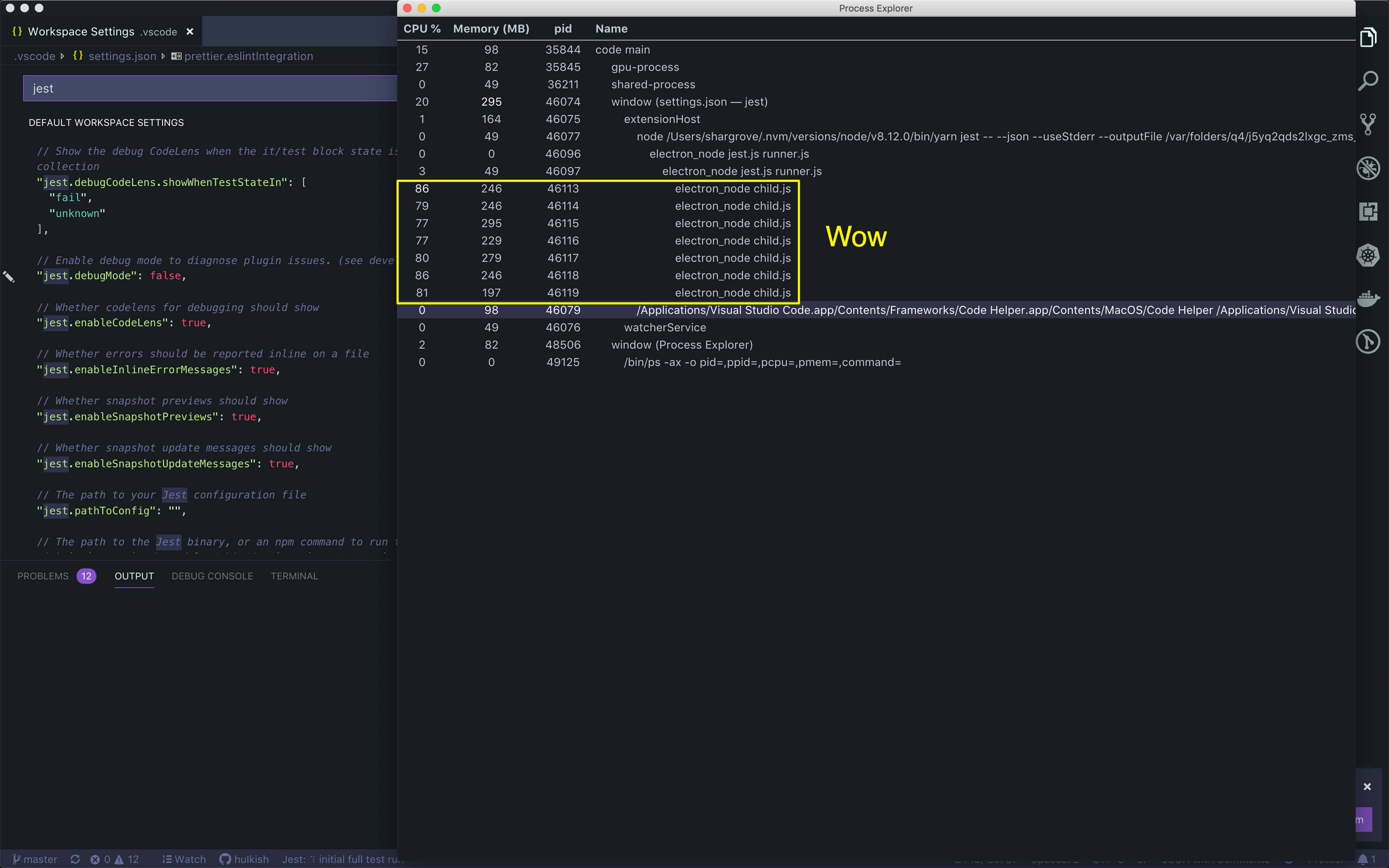 vscode-jest default resource usage is out of control · Issue #399 · jest-community/vscode-jest ...