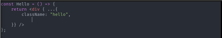 Incorrect Indentation In Jsx Spread Attributes · Issue 55 · Neoclidevim Jsx Improve · Github