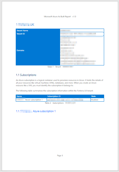 No information in Report · Issue #12 · AsBuiltReport/AsBuiltReport.Microsoft.Azure · GitHub