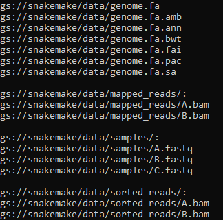 using google life sciences backend raises MissingInputException · Issue #546 · snakemake ...