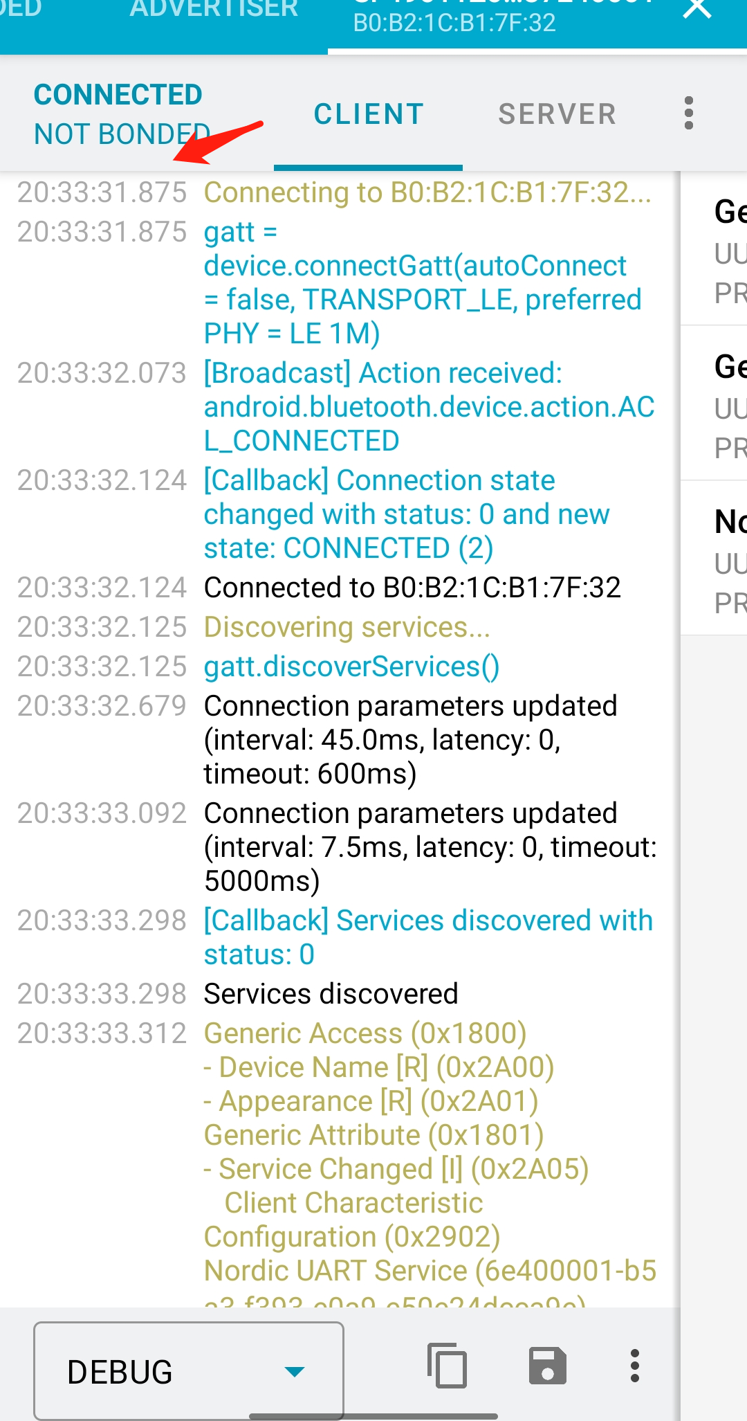 Accessing characteristics takes too long · Issue #574 · h2zero/NimBLE-Arduino · GitHub