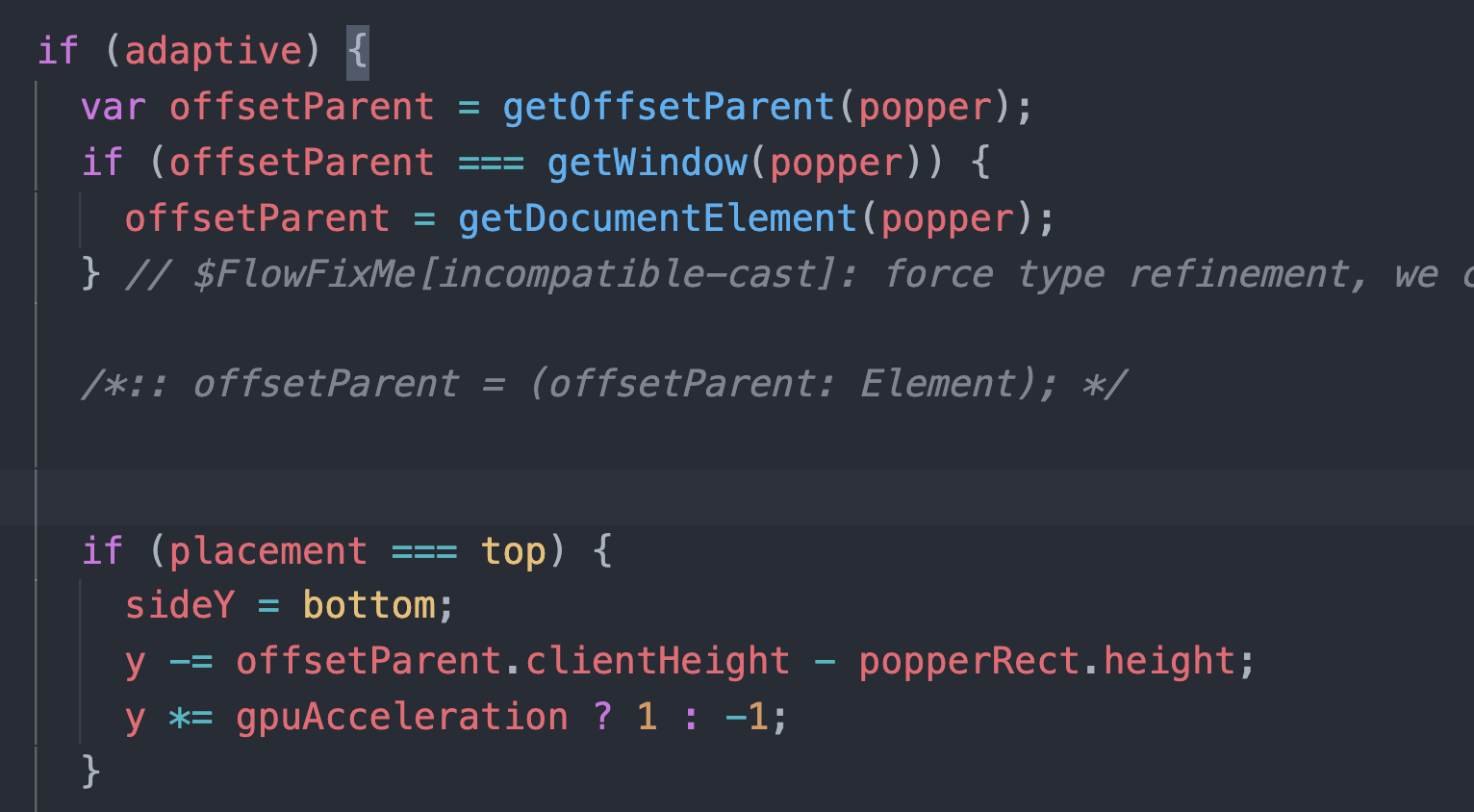 wrong calculation when popper is appended to body and documentElement.clientHeight isn't equal ...