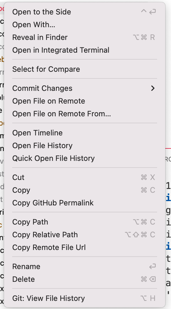 [FEATURE] 文件树支持快捷键 · Issue #670 · opensumi/core · GitHub