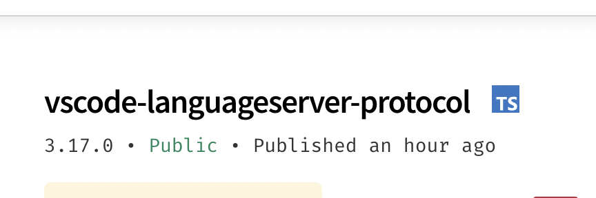 [BUG] vscode-languageserver-protocol@3.17 导致构建失败 · Issue #1004 · opensumi/core · GitHub