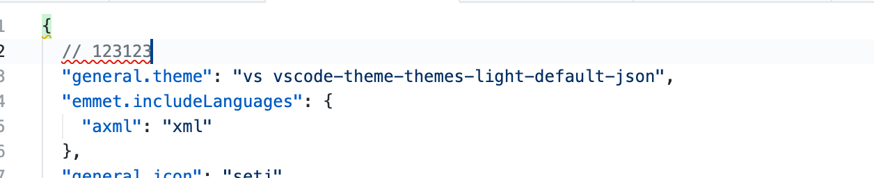 Bug Settingsjson 应该关联为 Jsonc 格式,允许注释 · Issue 1385 · Opensumicore 8101