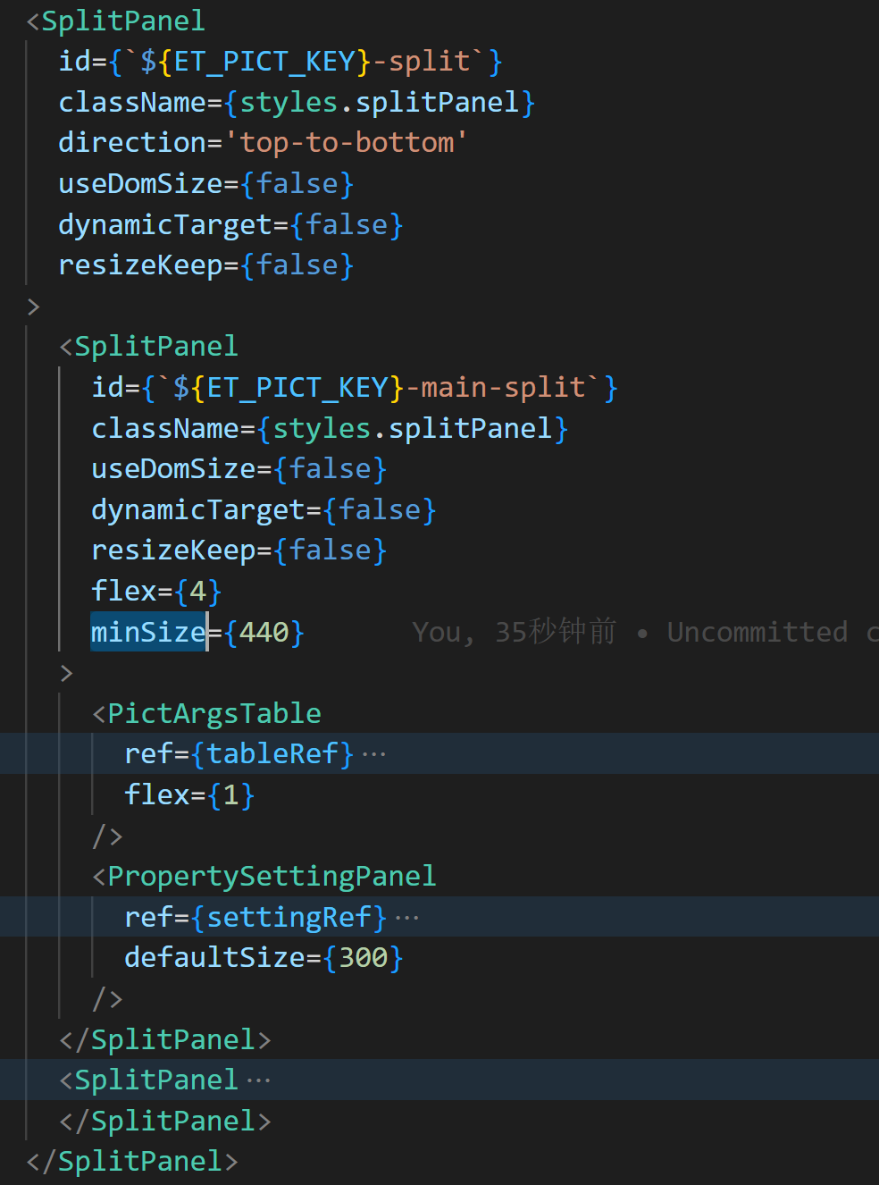 [BUG] SplitPanel 直接读取了 props 中的 defaultSize 等属性，可以改为使用 data-xxx · Issue #1693 · opensumi/core ...