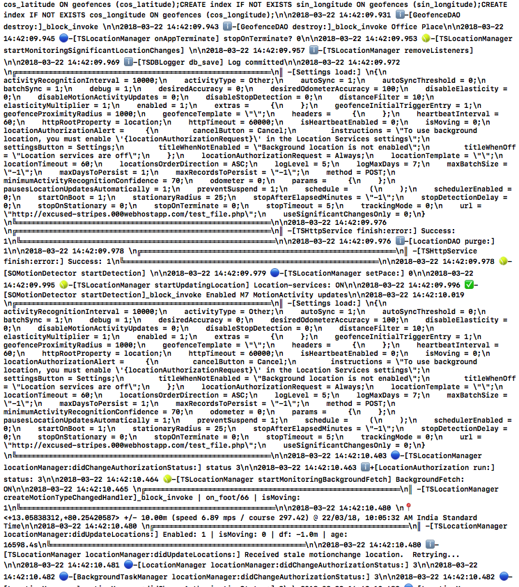 Issue While Passing values in URL · Issue #12 · transistorsoft/background-geolocation-lt · GitHub