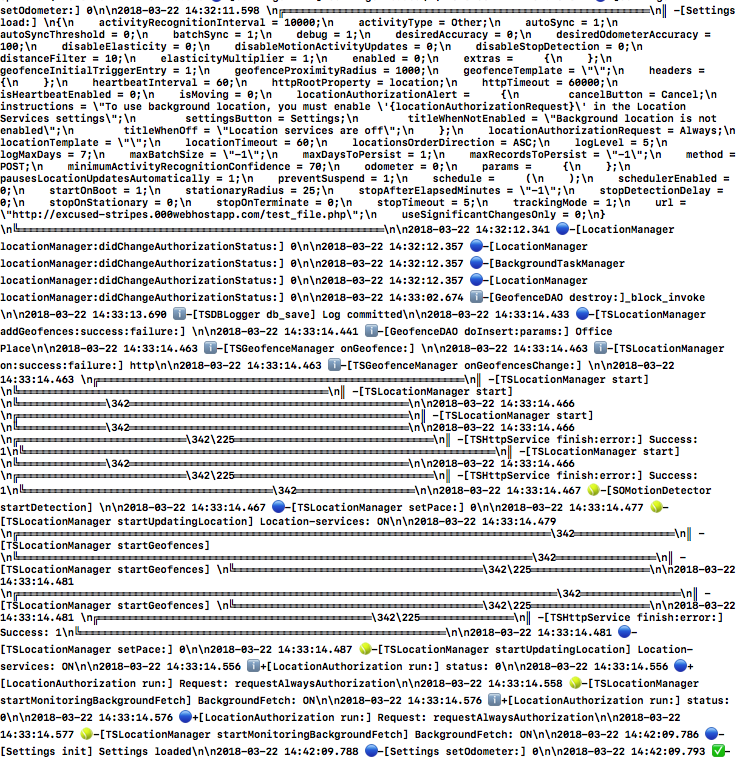 Issue While Passing values in URL · Issue #12 · transistorsoft/background-geolocation-lt · GitHub