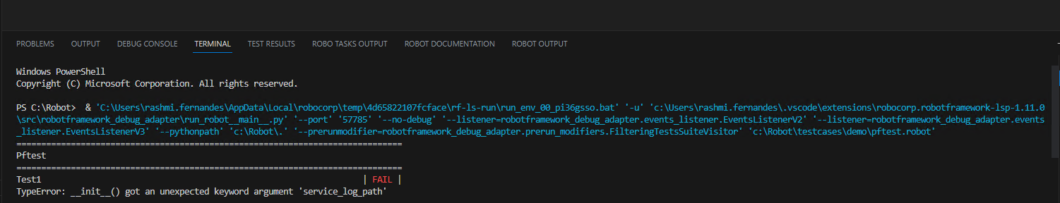 Typeerror Webdriver Init Got An Unexpected Keyword Argument Service Log Path · Issue