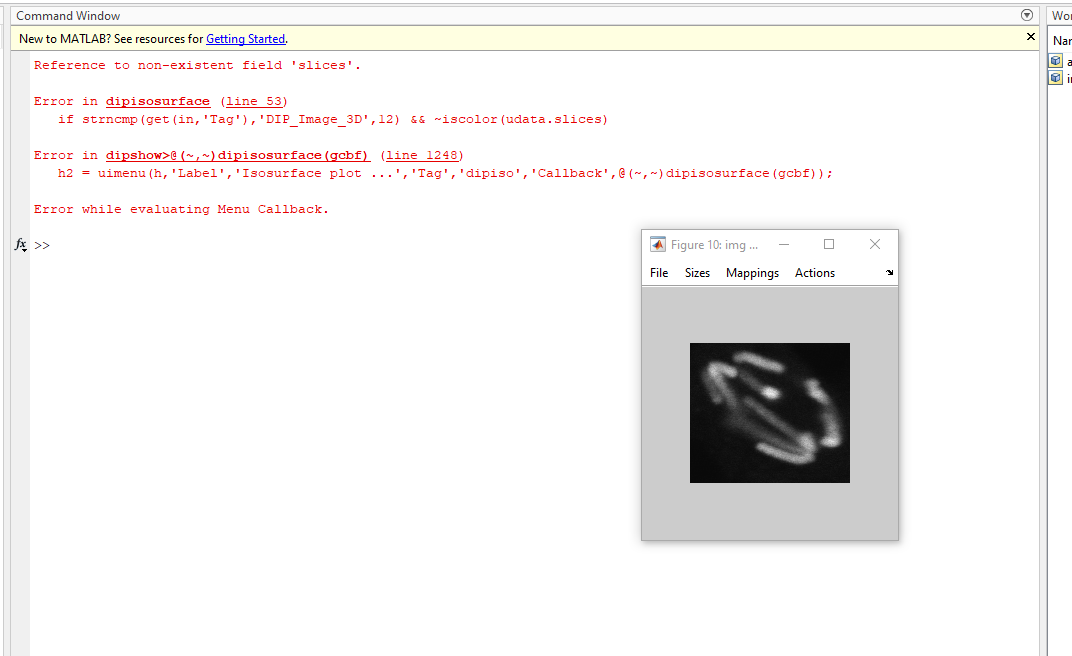 Getting Error From Isosurface Plot · Issue 75 · Diplib Diplib · Github