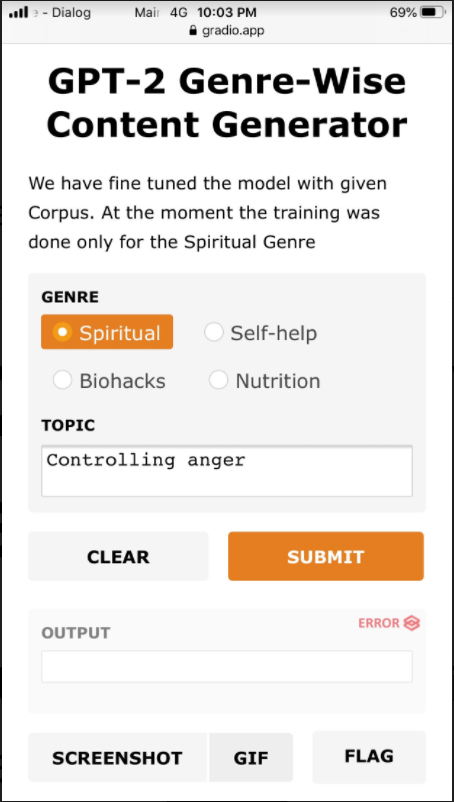 Gradio Hosted App Is Not Working · Issue 235 · Gradio App Gradio · Github