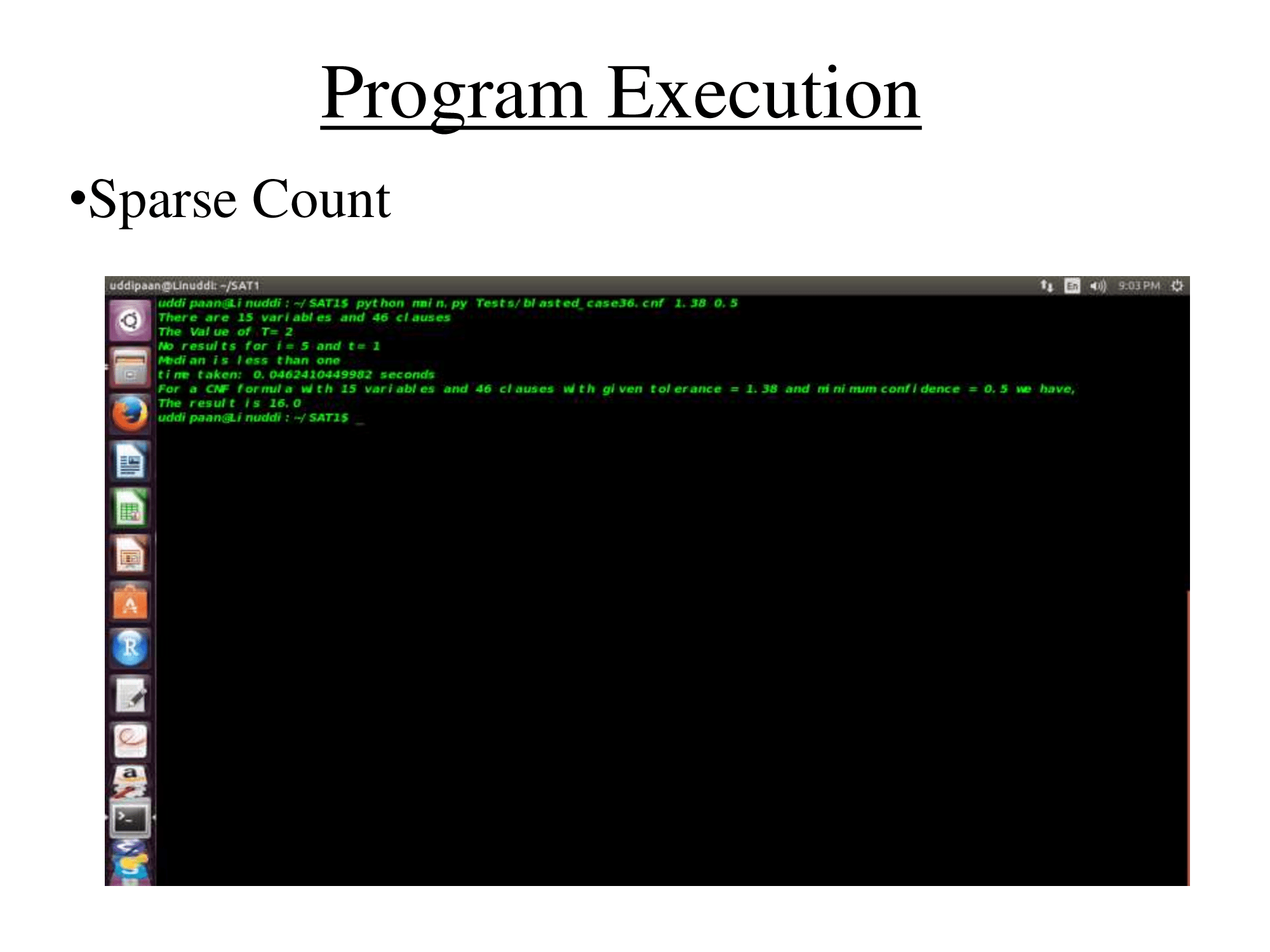 GitHub - dasparagjyoti/Model-Counting-Using-Hashing-Technique: Working ...