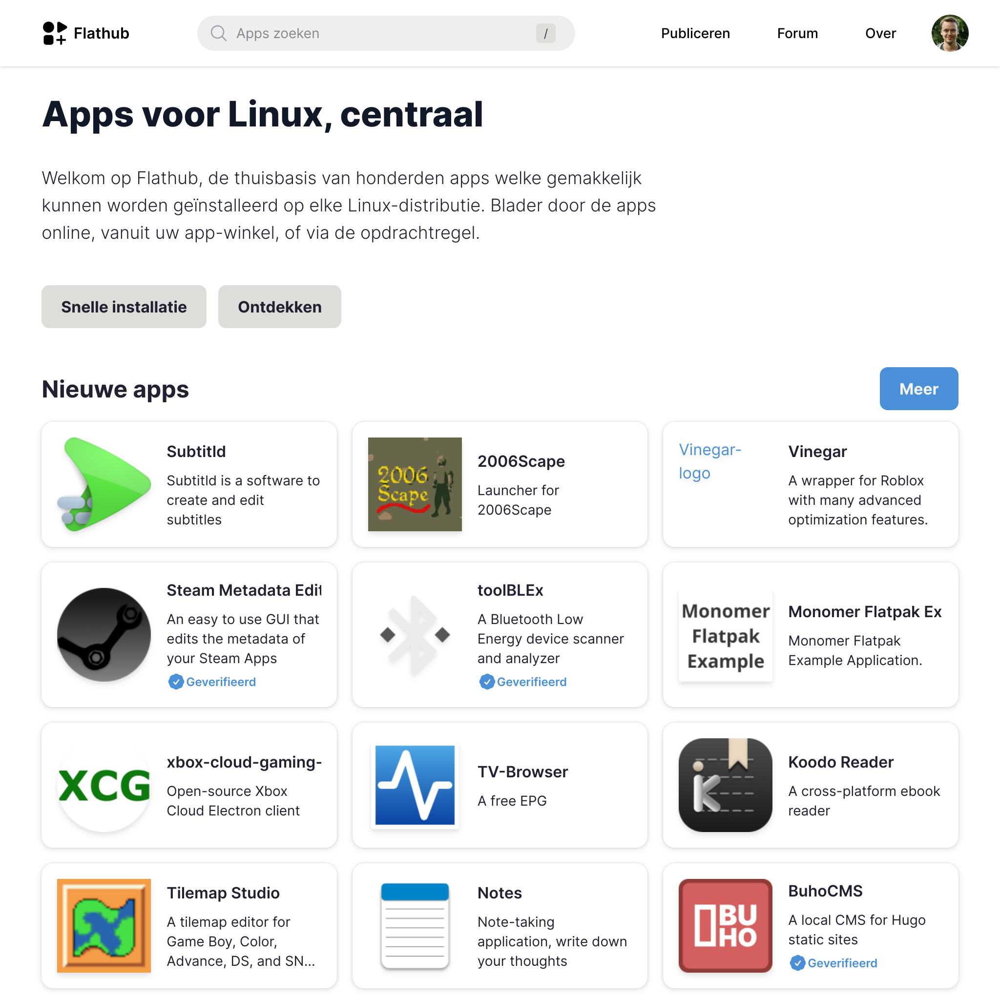 Desktop view icons excessively large · Issue #1256 · flathub-infra/website · GitHub