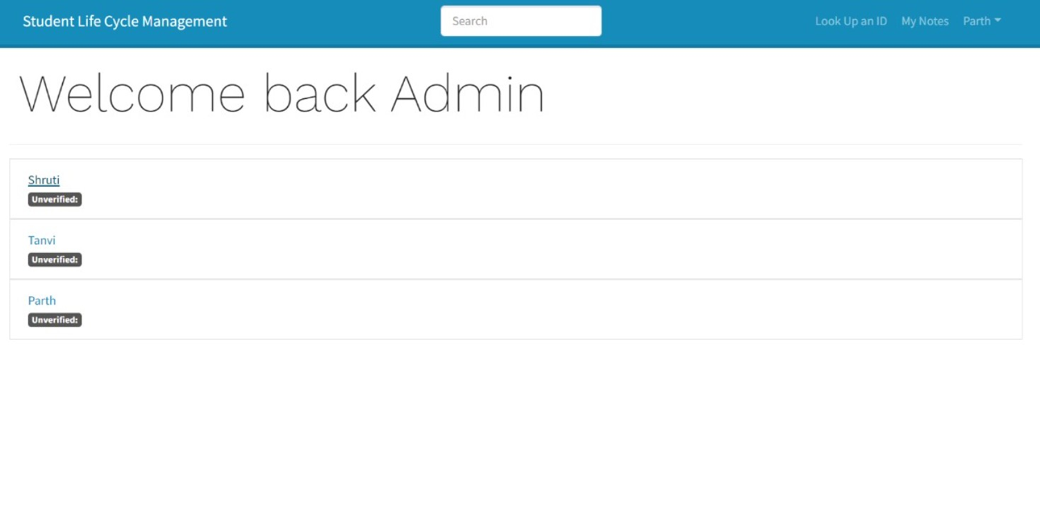 GitHub - tanvi-radia/Student-Lifecycle-Management: A web portal of student lifecycle management ...