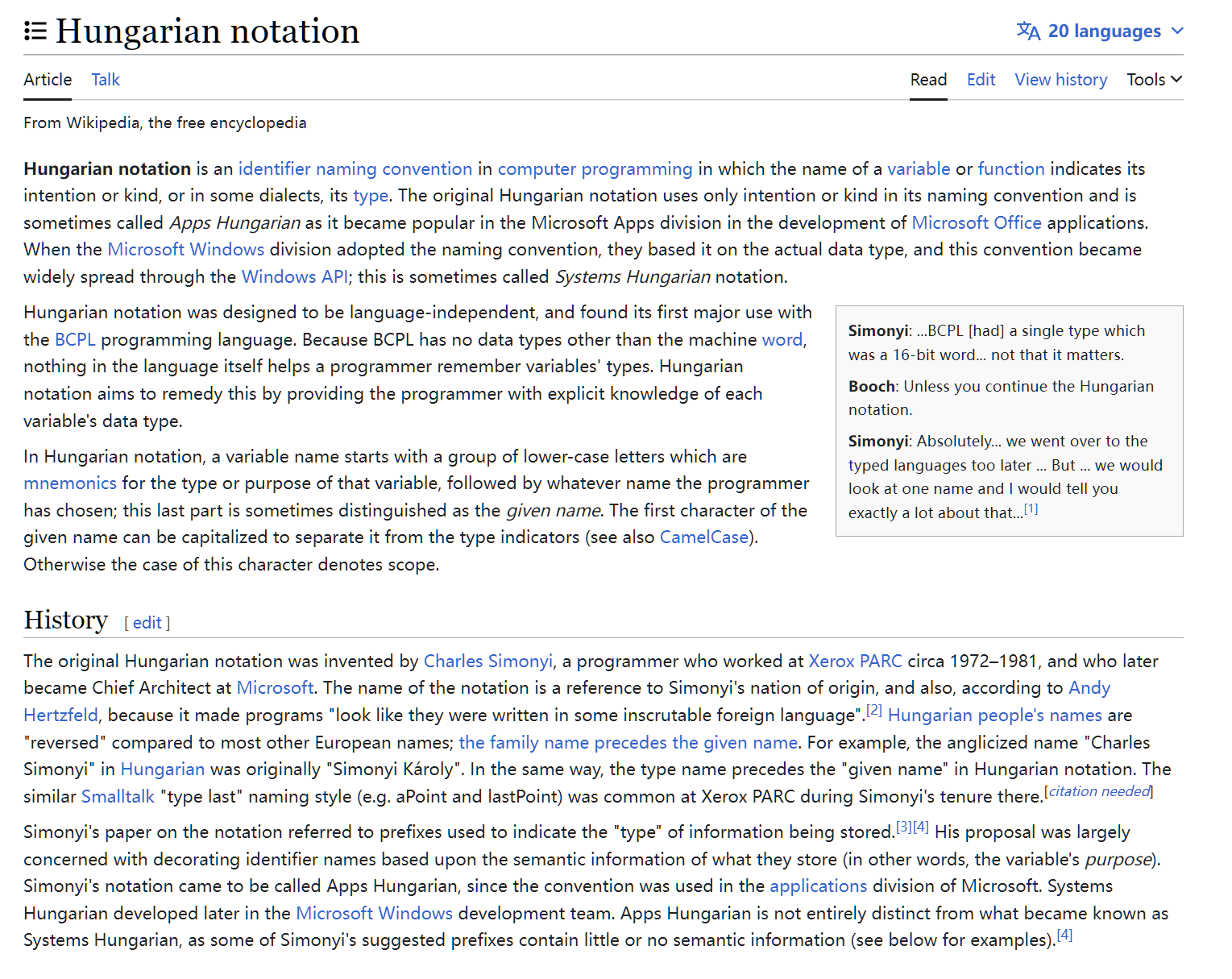 Hungarian Notation · Issue 964 · Velerdevtoys · Github
