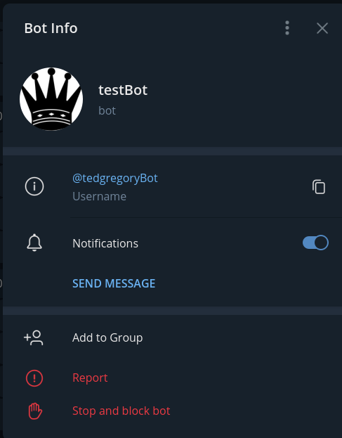 GitHub - tedgregory/stupid-telegram-bot: My dummy project telegram bot