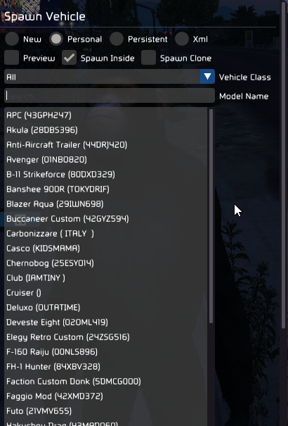 Able to organize/name personal vehicles · YimMenu YimMenu · Discussion #2086 · GitHub