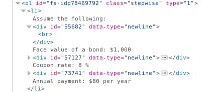 NEWLINE TESTING: to newline transform change causes list to be on a ...