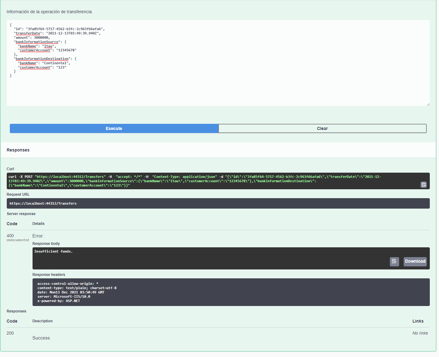 GitHub - GustavoArriola/TransferDemo.API: Ejemplos de uso de InMemoryDatabase con SeedData ...
