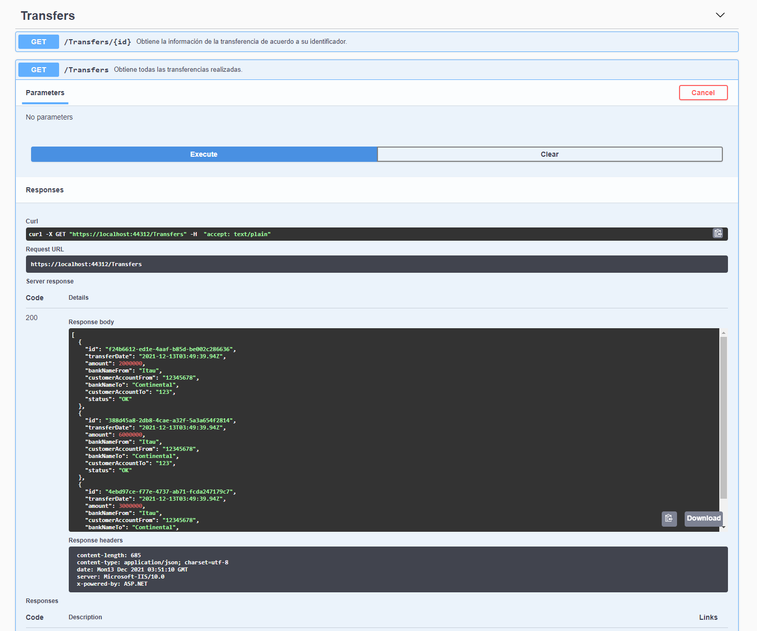 GitHub - GustavoArriola/TransferDemo.API: Ejemplos de uso de ...