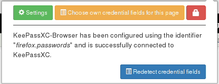KeePassXC Browser doesn't detect new/changed credentials! · Issue #67 · keepassxreboot/keepassxc ...