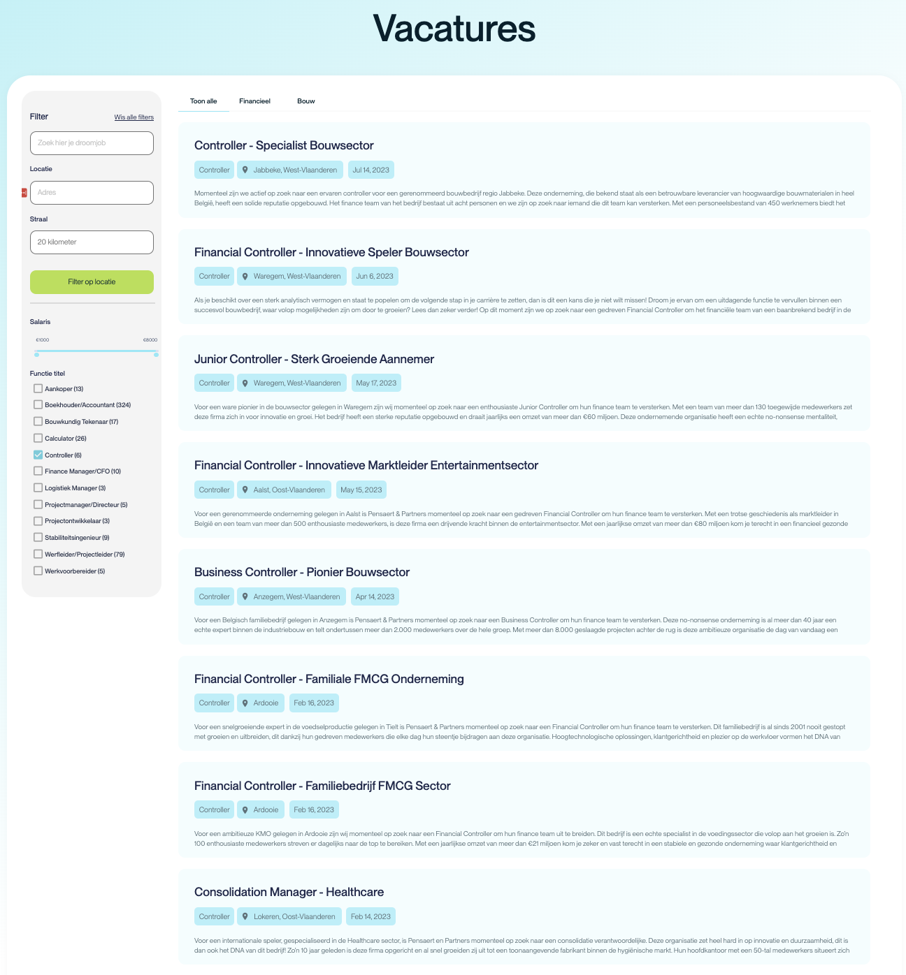Totals in the filter fall short · Issue #525 · bullhorn/career-portal · GitHub