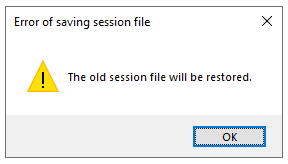 Error pops up and closes NPP before file is saved · Issue #13894 · notepad-plus-plus/notepad ...