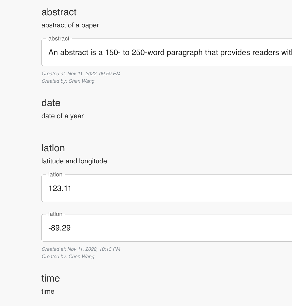 Metadata definition creation misc bugs · Issue #197 · clowder-framework/clowder2 · GitHub