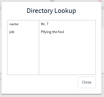 User information lookup in the HTML5 client · Issue #6942 ...