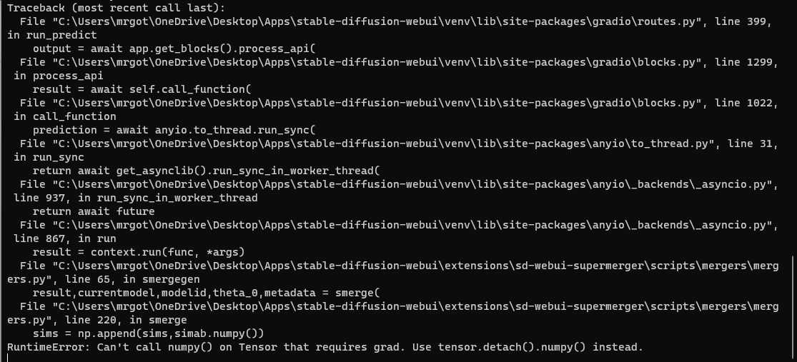 Errors after merging LoRA to checkpoint · Issue #83 · hako-mikan/sd ...