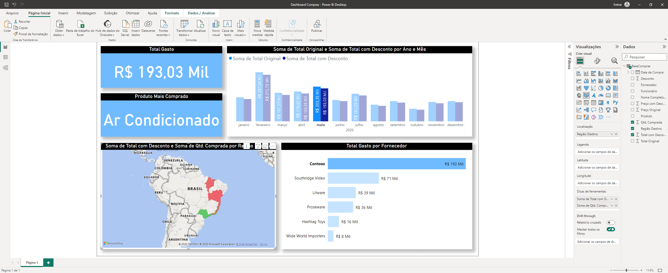 GitHub - blbritoQA/DashboardComprasGraficoPowerBI
