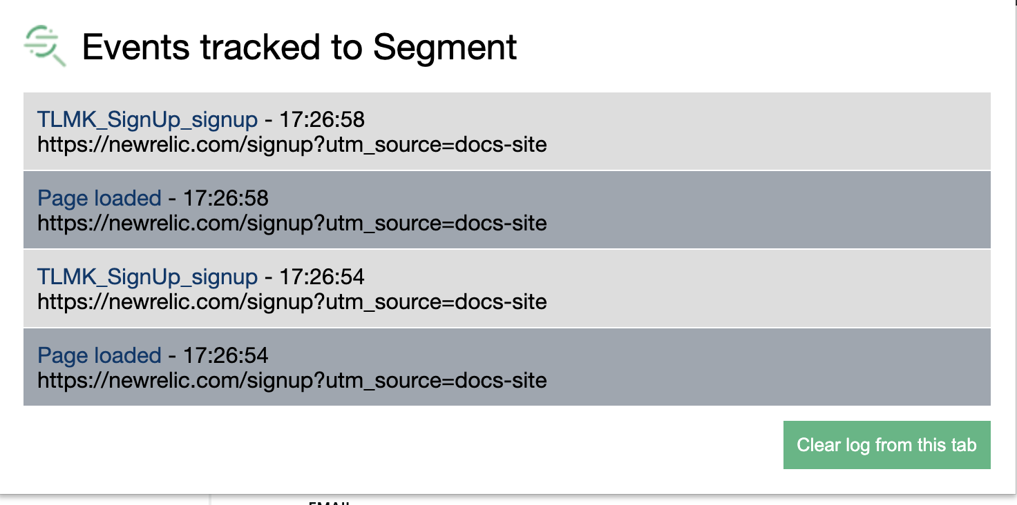 Referrer URL is not passing with the `TLMK_Signup_Signup` event · Issue #1816 · newrelic/docs ...