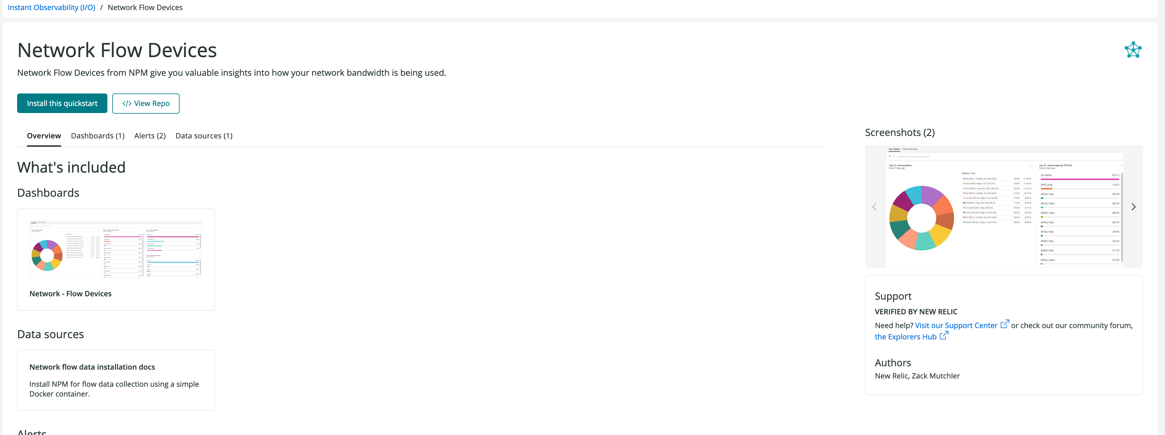 [Details Nerdlet] Verified quickstarts do not show the sheild icon on the details view · Issue ...