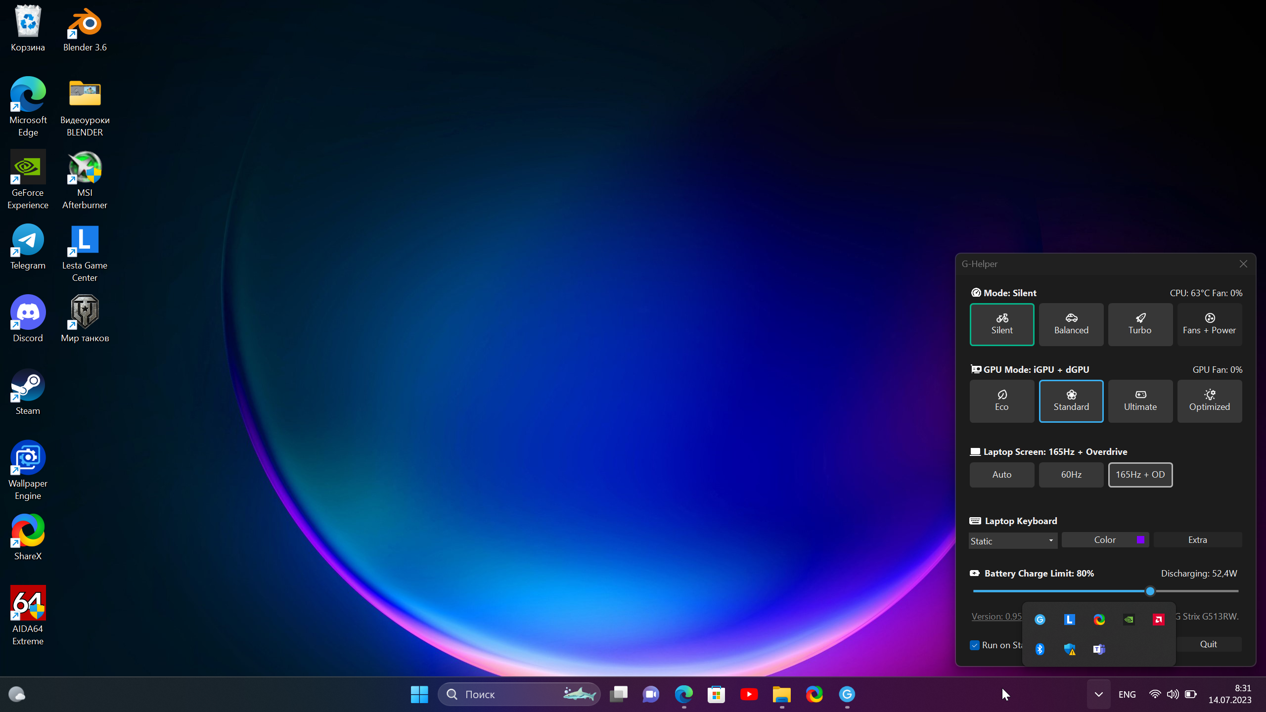 Custom Fan Curve not working on GPU fan · Issue #253 · seerge/g-helper · GitHub