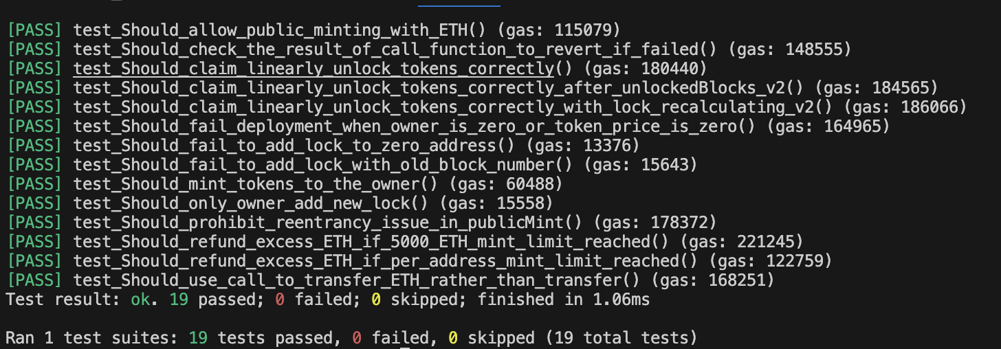 Whats The Operation After All Tests Are Done · Issue 5967 · Foundry Rsfoundry · Github 
