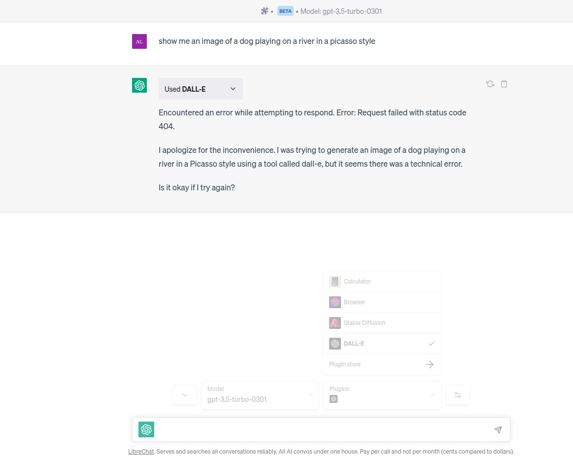 [Bug]: Dall-E plugin tries to use azure openai chat model to generate an image · Issue #498 ...