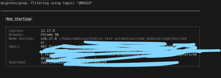 grepFilterSpecs:true was not working · Issue #27392 · cypress-io/cypress · GitHub