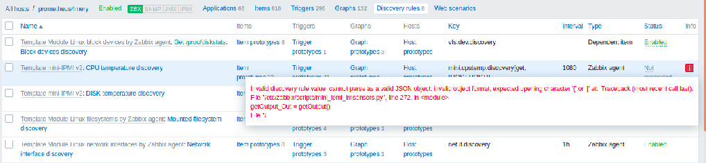 issue with discovery? · Issue #39 · nobody43/zabbix-mini-IPMI · GitHub