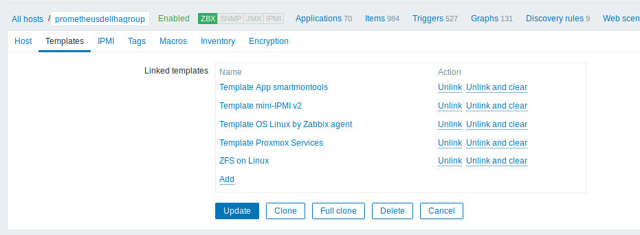 Changing temp threshold on only one host? · Issue #57 · nobody43/zabbix-mini-IPMI · GitHub