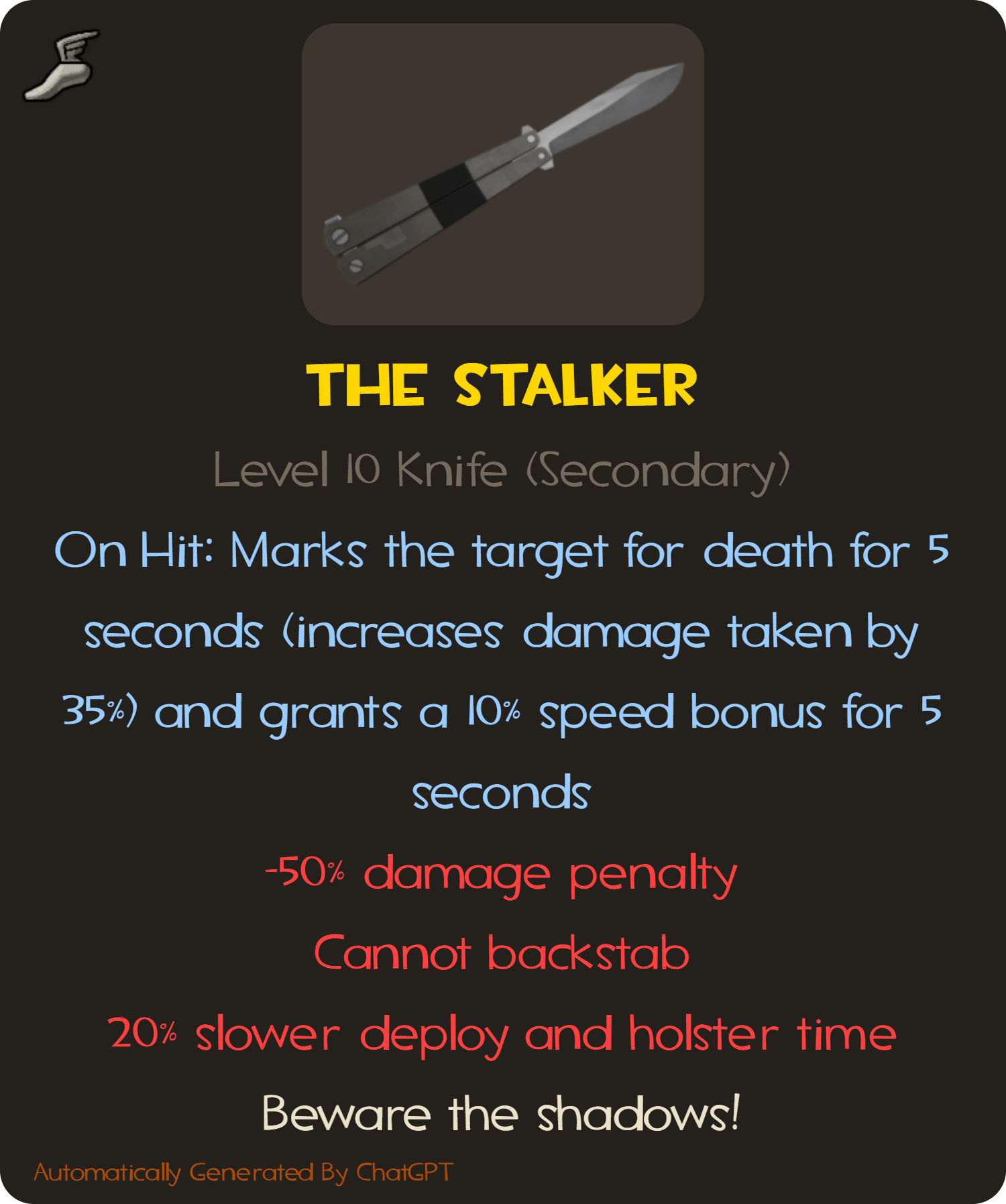 GitHub - FatalError418/TF2-AI-Generator: Generates a new TF2 weapon (a ...